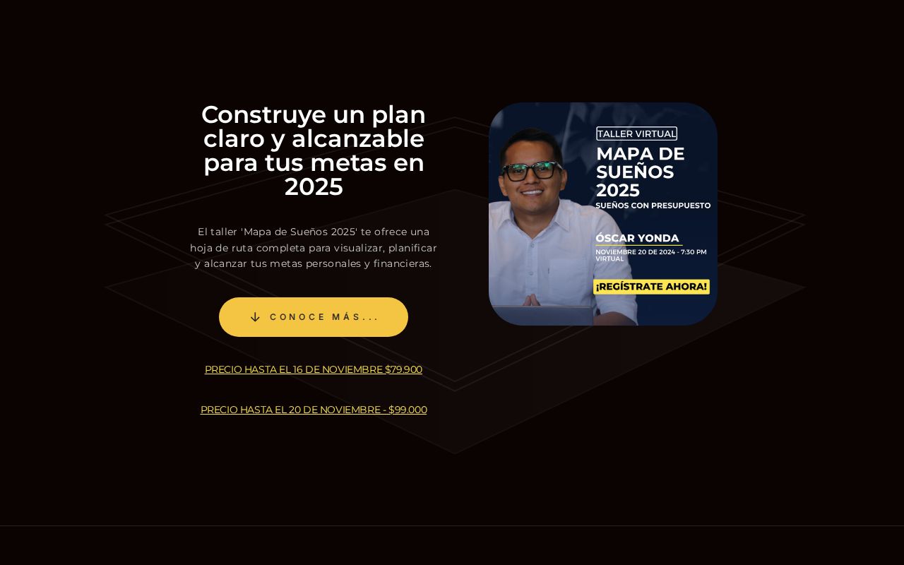 Taller mapa de sueños 2025